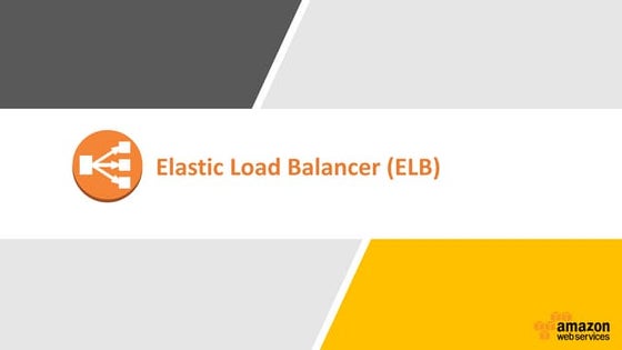 What is load balancer in aws and types of load balancers | PPT