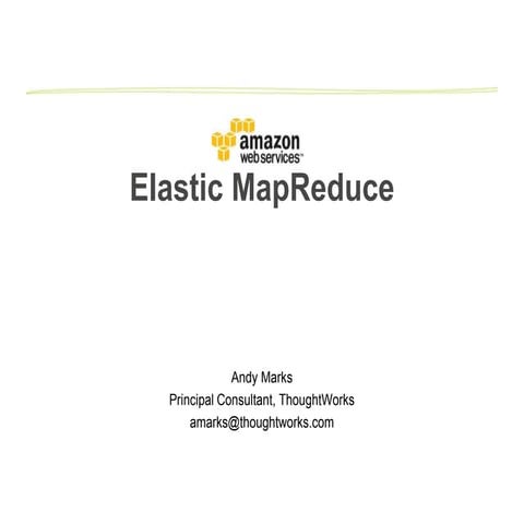Aws map-reduce-aws | PPTX