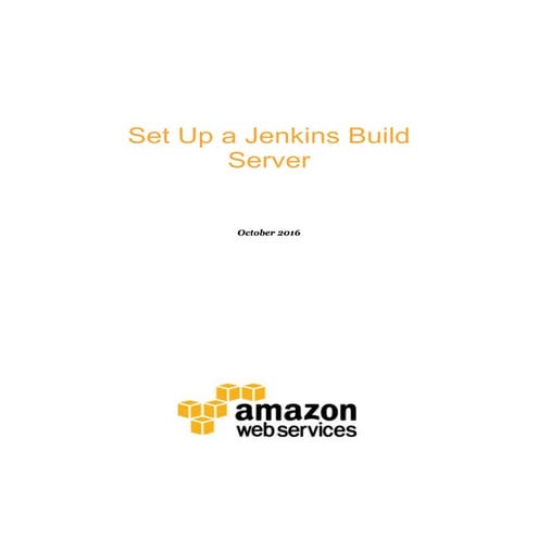 Aws Project Jenkins Build Server Pdf
