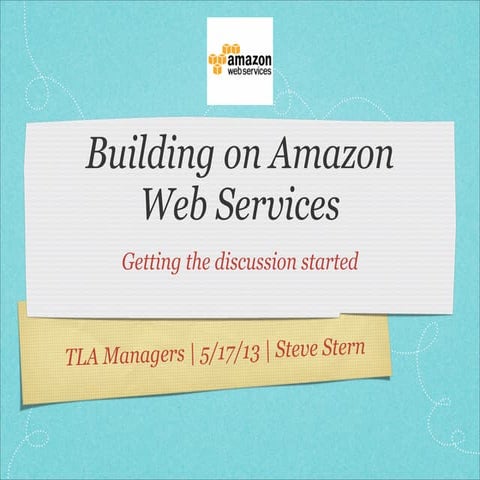Amazon Web Services | PPT
