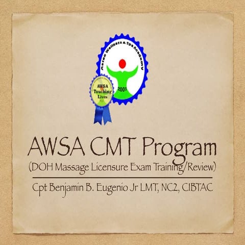 AWSA CMT PROGRAM 2018 | PDF