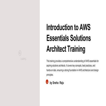 aws architect courses.pptx apponix courses | PPTX