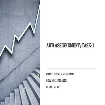 AWS CLOUD WED APPLICATION HOST CASE STUDY | PPT