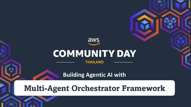 Building Agentic AI with Multi-Agent Orchestrator Framework | PDF Building Agentic AI with Multi-Agent Orchestrator Framework | PDF
