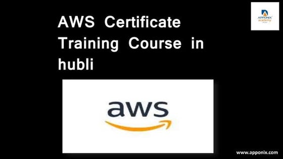 Aws certification training course (2) | PPT