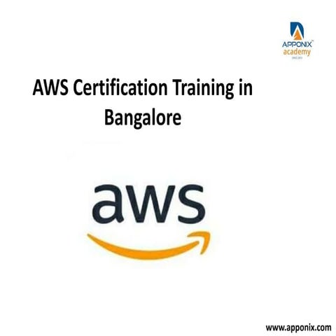 Aws Certification Training Course1 Ppt