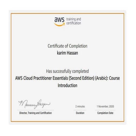 AWS Cloud Practitioner Essentials (Second Edition) (Arabic) Course ...