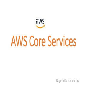 Aws Core Services Ppt