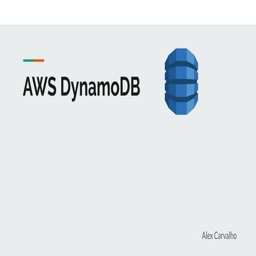 AWS DynamoDB | PDF