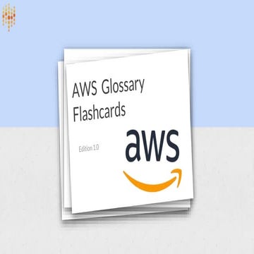 Aws glossary flash cards | PPT