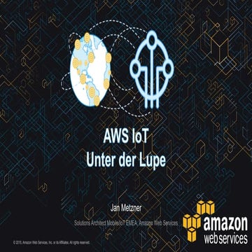 An Intro to AWS IoT | PDF