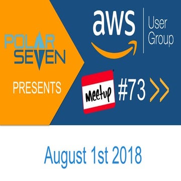 AWS User Group August | PPT