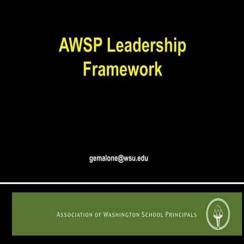 Awsp Seattle Hilton May 2013 | PPTX