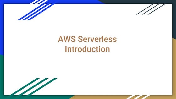 Serverless | PPT