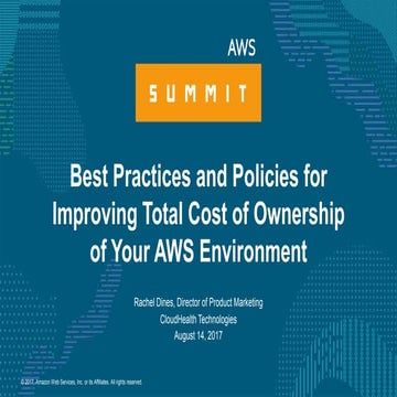 NYC AWS summit 2017 | PPT