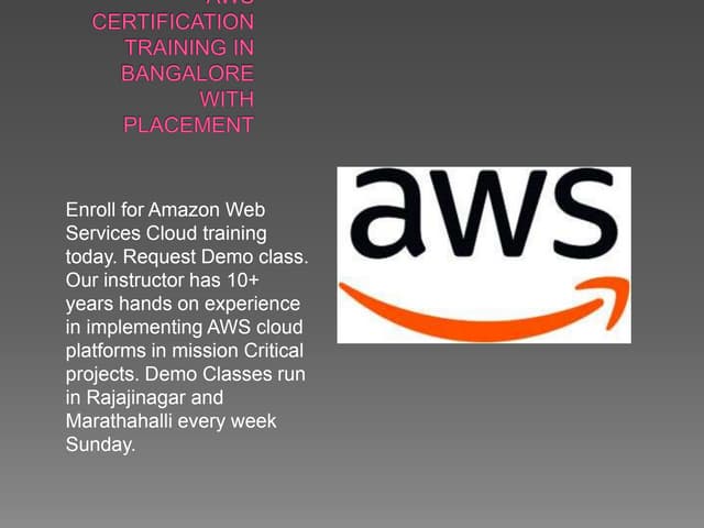 Aws ppt | PPTX