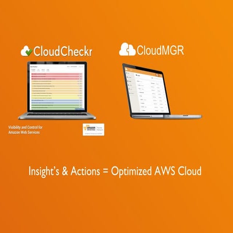 AWS users group presentation optimizing your AWS account with CloudMGR ...