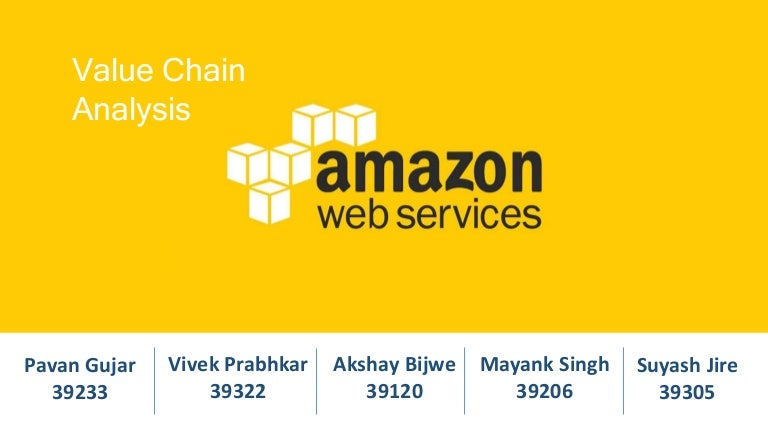 Amazon Web Services - Value Chain Analysis