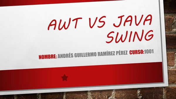 Java swing vs Java swing vs