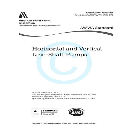 AWWA-E103-Horizontal and Vertical Line-Shaft Pumps.pdf