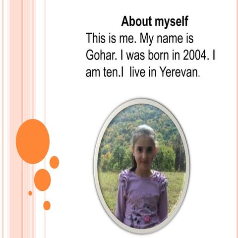 About Myself | PPTX