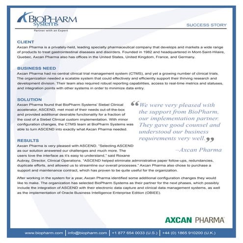 Xellia Pharmaceuticals | PDF