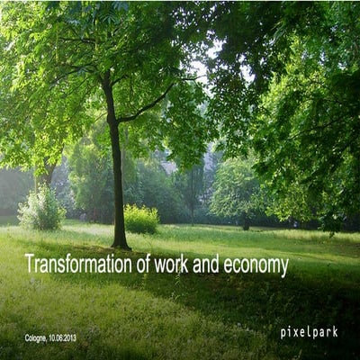 Transformation of work and economy | PDF