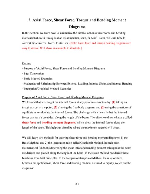 Portal and Cantilever Beam Method | PDF