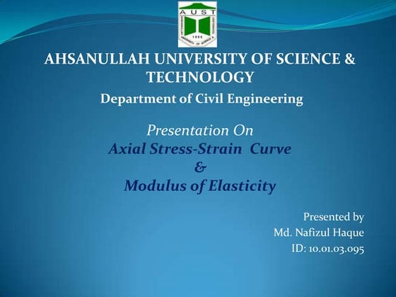 Stress strain curve | PPTX