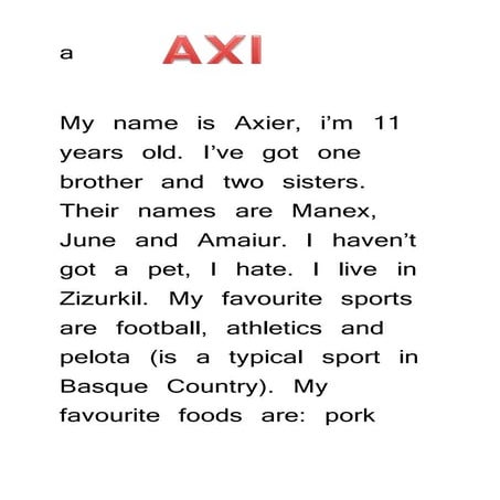 About me, Axier | DOCX