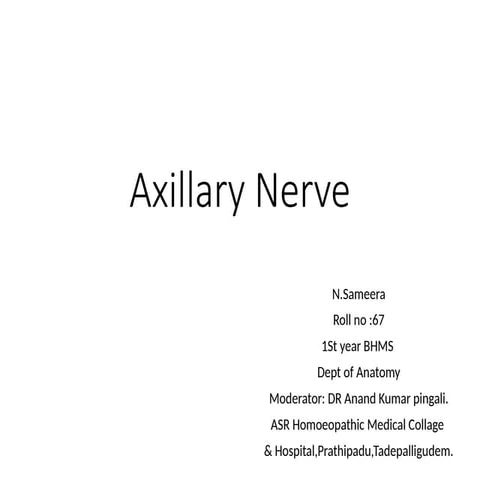 AXILLARY NERVE.pptx