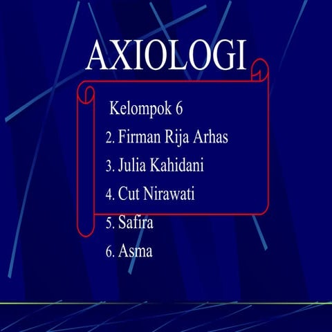 Axiologi | PPT