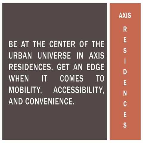 Axis Residences | PPT