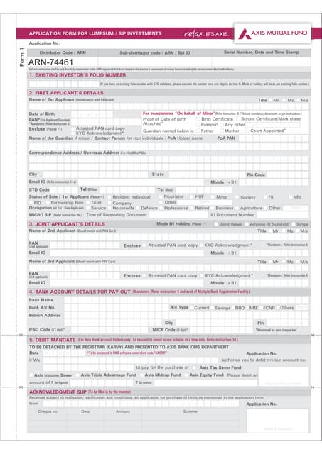 Tax saver mutual funds | PDF