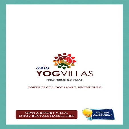 Axis Yog Villas North of Goa, Dodamarg, Sindhudurg The Best Luxury ...