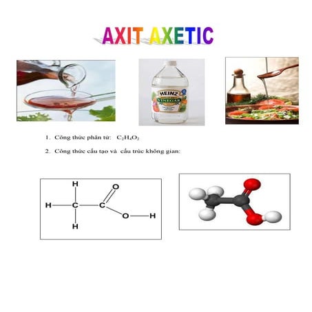 Axit axetic | PDF