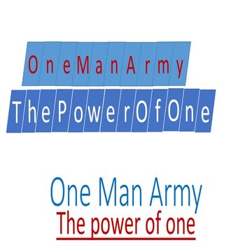 One man army | PDF