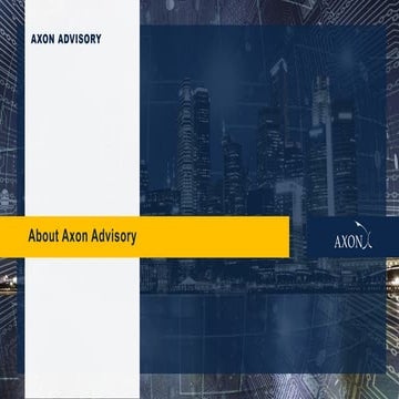 Axon advisory recruiting presentation | PDF