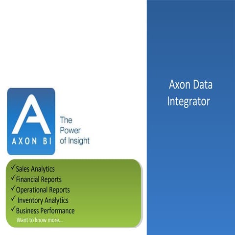 Nouvasys FZ - Axon data integrator | PPT
