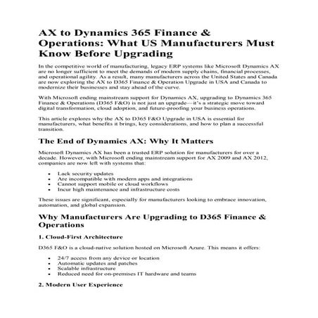 AX to Dynamics 365 Finance and Operations in USA.pdf