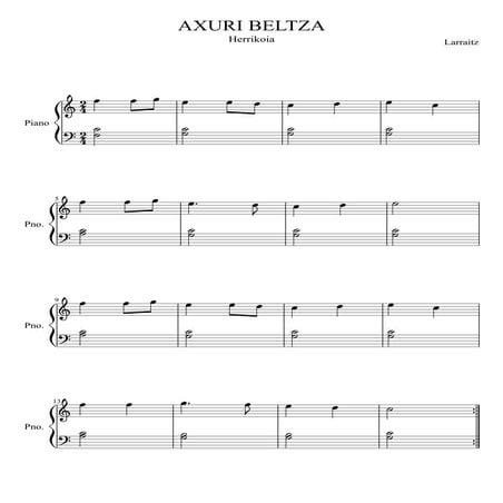 Axuri beltza | PDF
