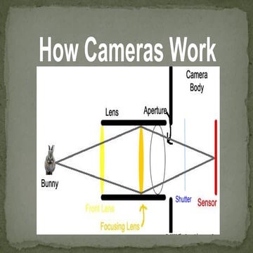 How_Cameras_Work Power Point Presentation | PPTX