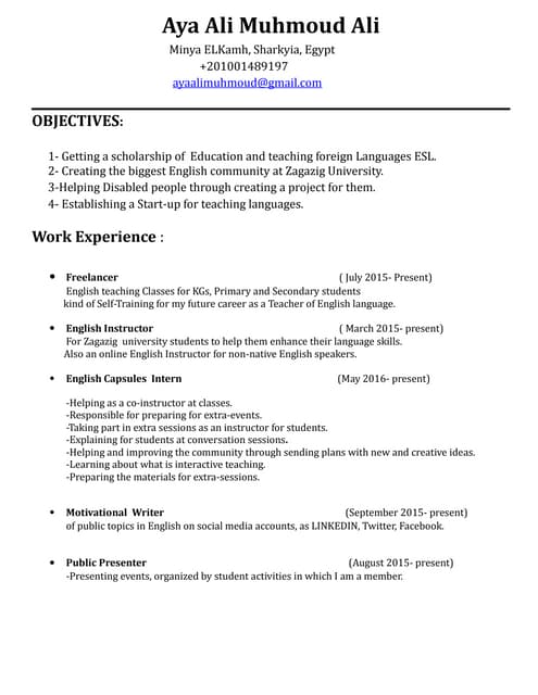 mohammad arslan cv | PDF mohammad arslan cv | PDF