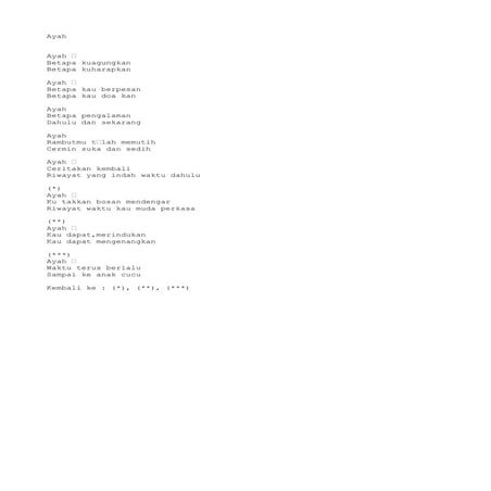 Ayah Txt