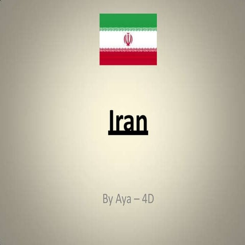 Aya Iran | PPTX