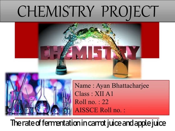 Chemistry project for Class 12 | DOCX