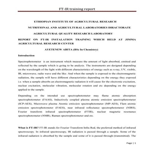 Training Report | PDF