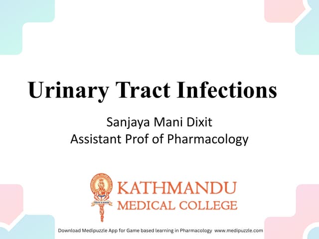 Management of UTI.pptx