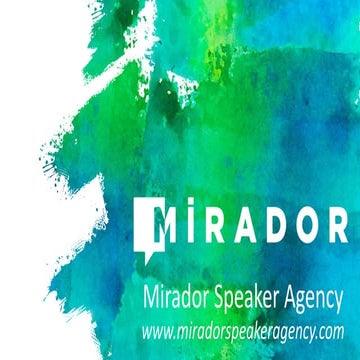 Ayhan Sicimoğlu - Mirador Speaker Agency | PPT