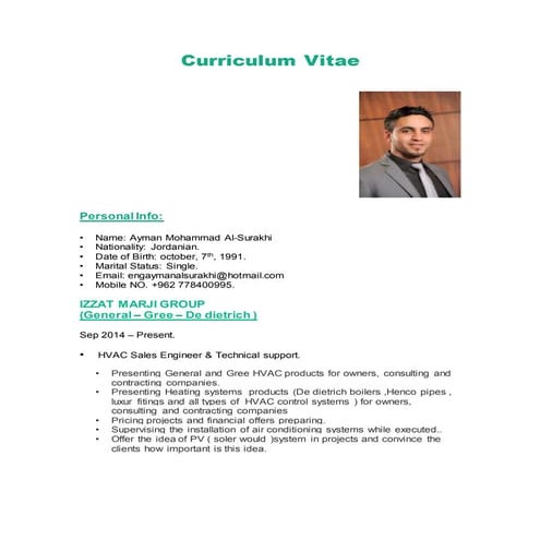 Ayman alsurakhi cv neww | PDF